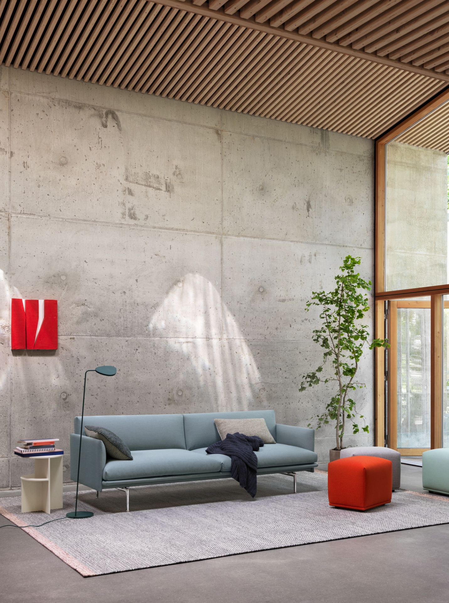 Outline 3 3 5 seater sofa Muuto MUUTO 27021